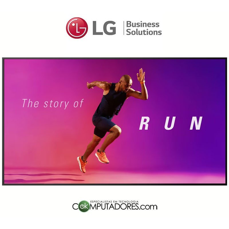 Painel de Sinalização LG Digital Signage Ultra HD Tela Grande 110UM5J-B ...