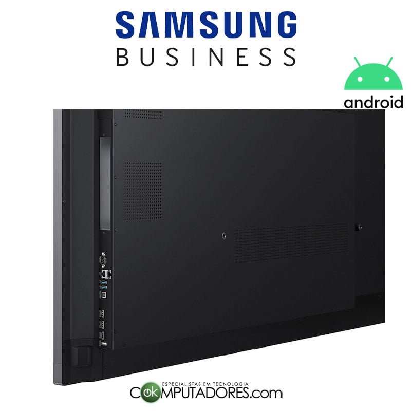 Monitor Profissional LFD Interativo Samsung Android Whiteboard WA86C ...