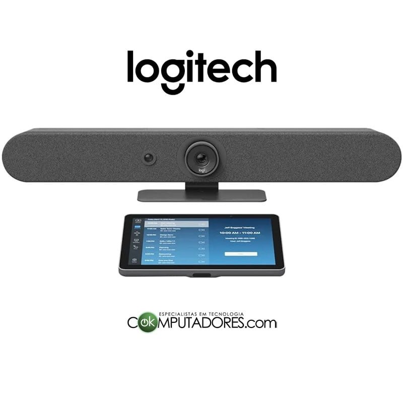 Sistema de Videoconferência da Logitech Rally Bar Mini + Tap IP (991 ...