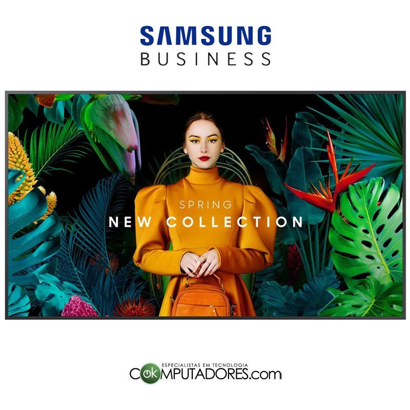 Monitor Profissional LFD Samsung Smart Signage QM85C (LH85QMCEBGCXEN ...